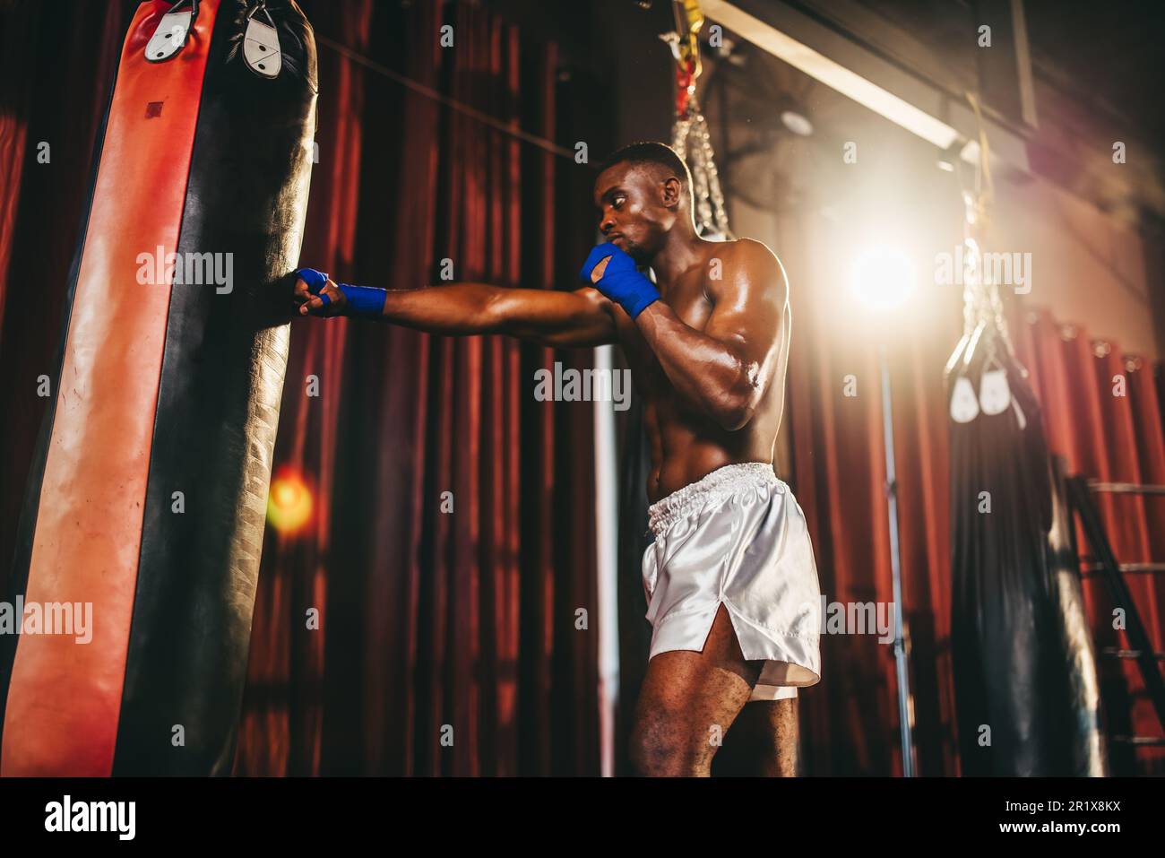 Boxers at the professional level routinely train by punching and ...