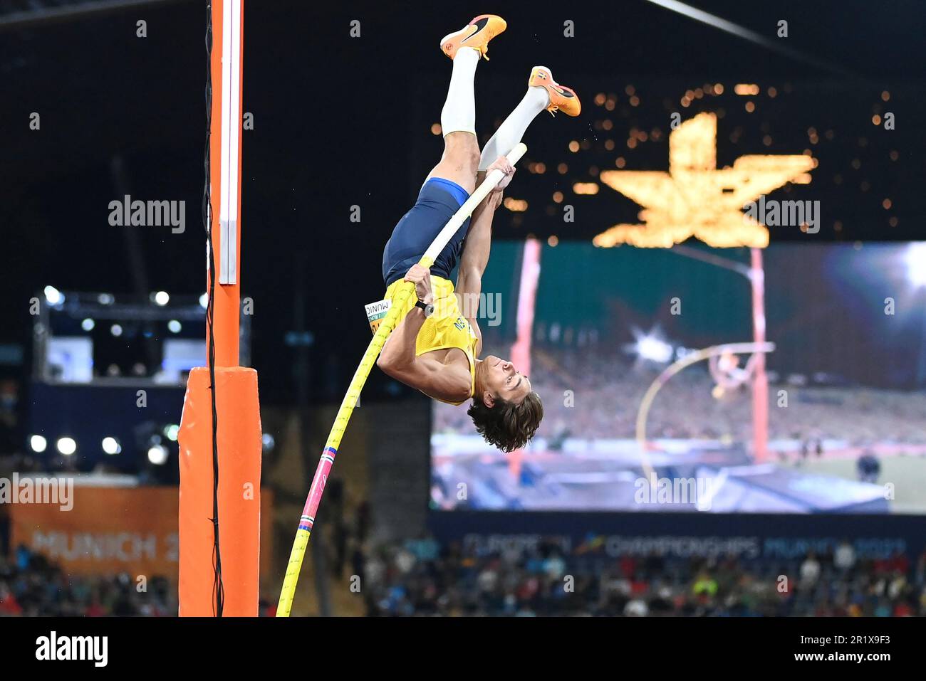 Bo Kanda Lita Baehre (Germany). Pole Vault Men, Silver Medal. European ...