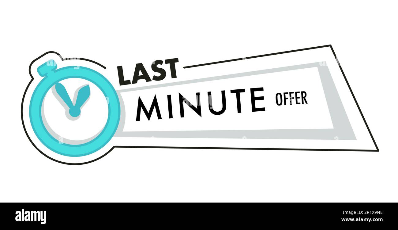 Limited offer stopwatch badge hi-res stock photography and images - Alamy