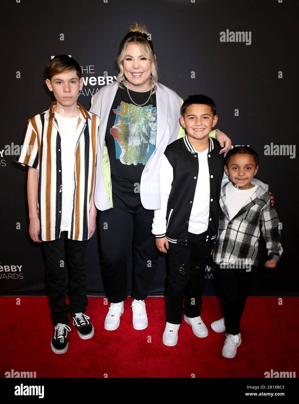 New York City, USA. 15th May, 2023. Kailyn Lowry and children attending ...