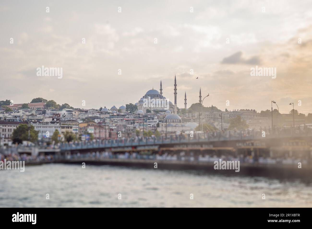 Exterior of the Rustem Pasa Mosque in Eminonu, Istanbul, Turkey Stock ...