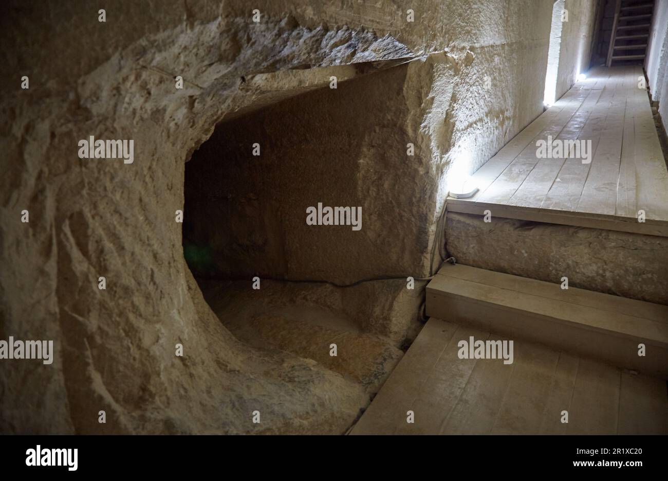 The unique Bent Pyramid of Dahshur, Egypt, built by the Pharaoh Sneferu ...