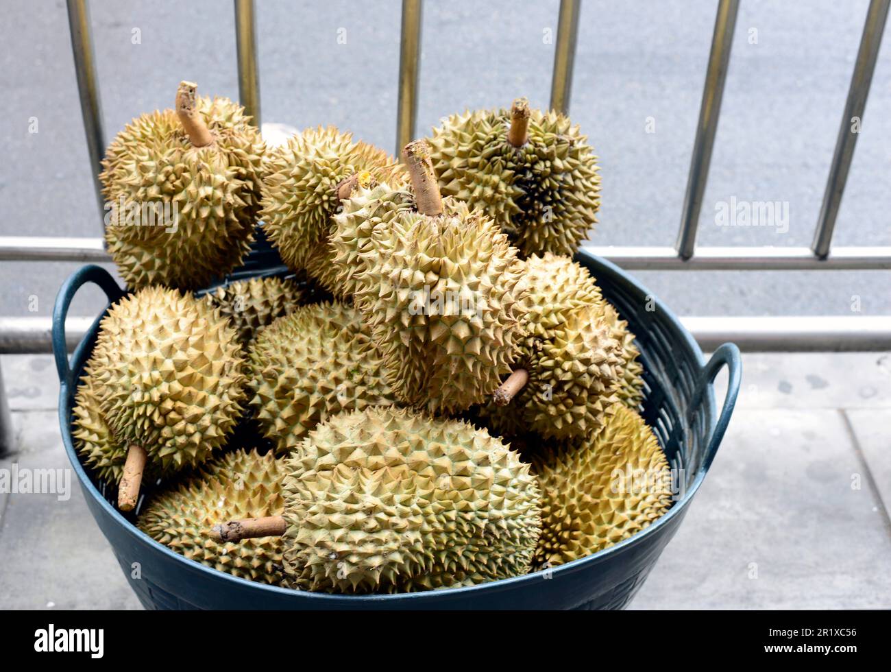 Fruits durian bangkok hi-res stock photography and images - Alamy