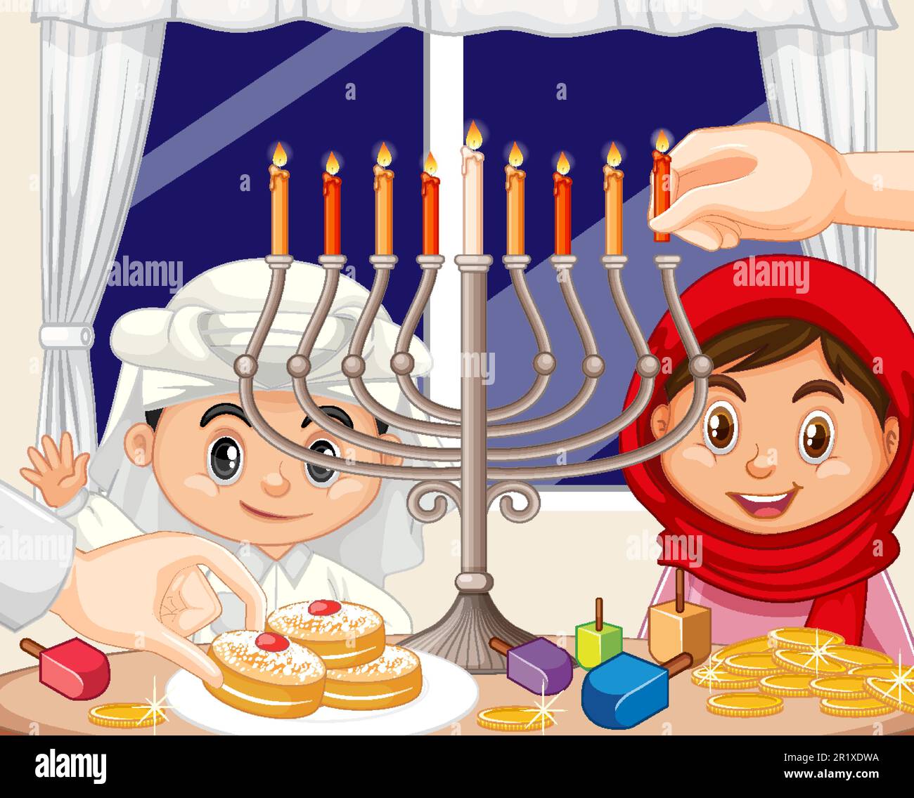 Cartoons about hanukkah Hanukkah is celebrated how