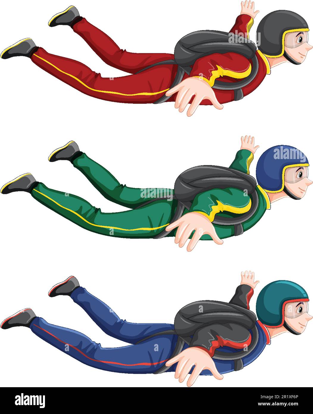 Freefall cartoon Stock Vector Images - Alamy