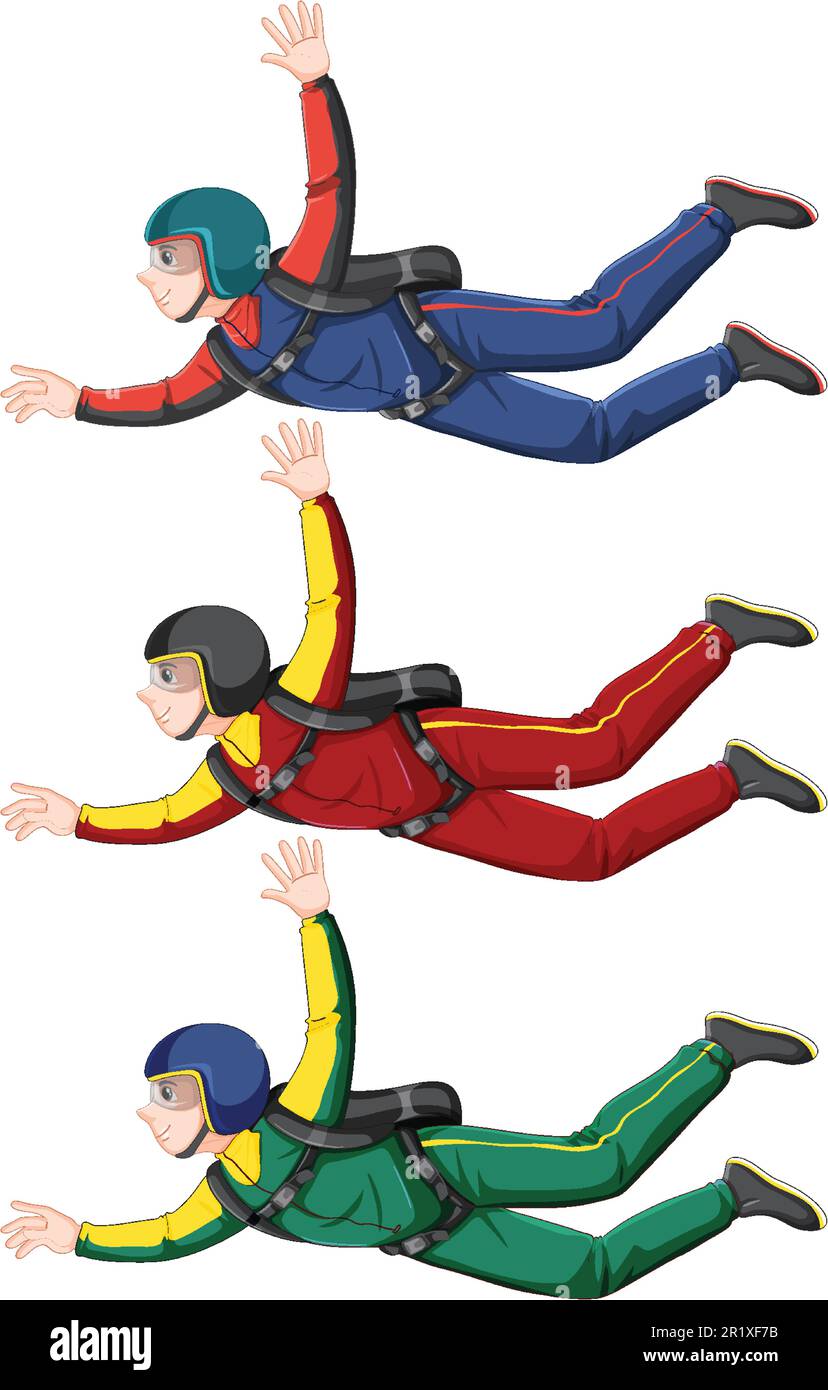 Freefall illustration hi-res stock photography and images - Alamy