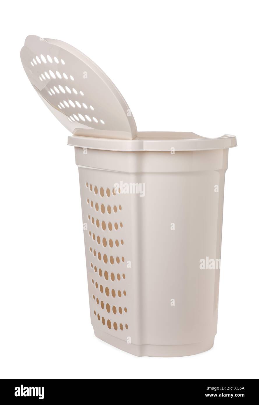 Empty laundry basket hi-res stock photography and images - Alamy