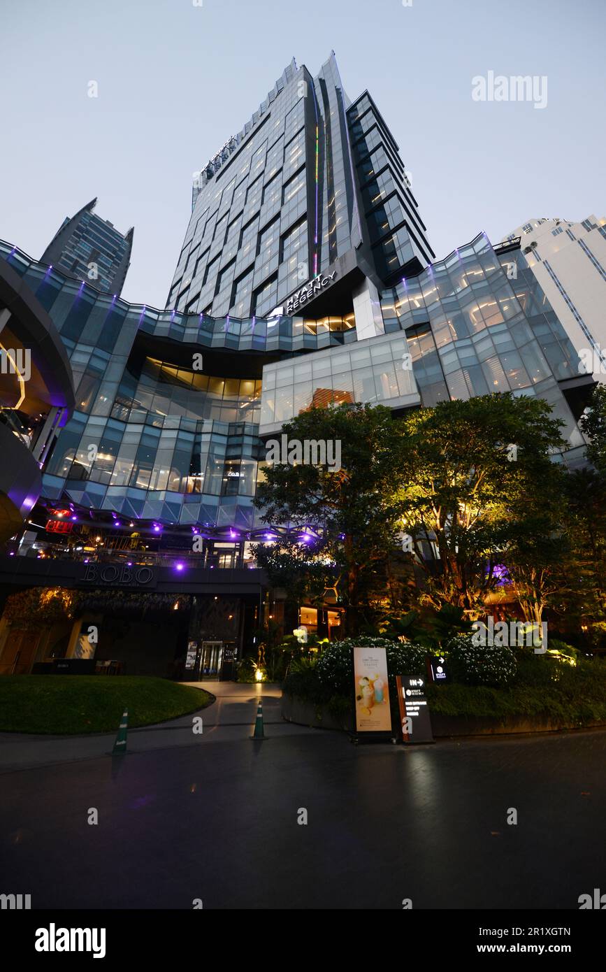 Hyatt Regency Sukhumvit Road. Bangkok, Thailand Stock Photo - Alamy