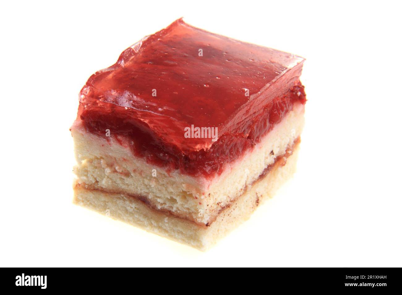 strawberry desert isolated on the white background Stock Photo - Alamy
