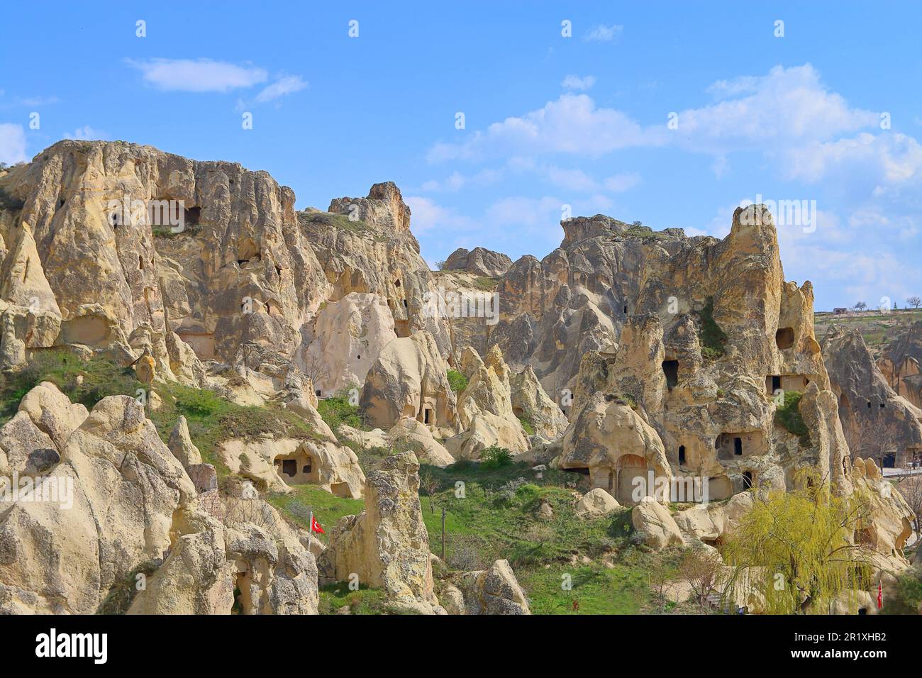 Photo taken in Turkey. The photograph shows the remains of an ancient ...
