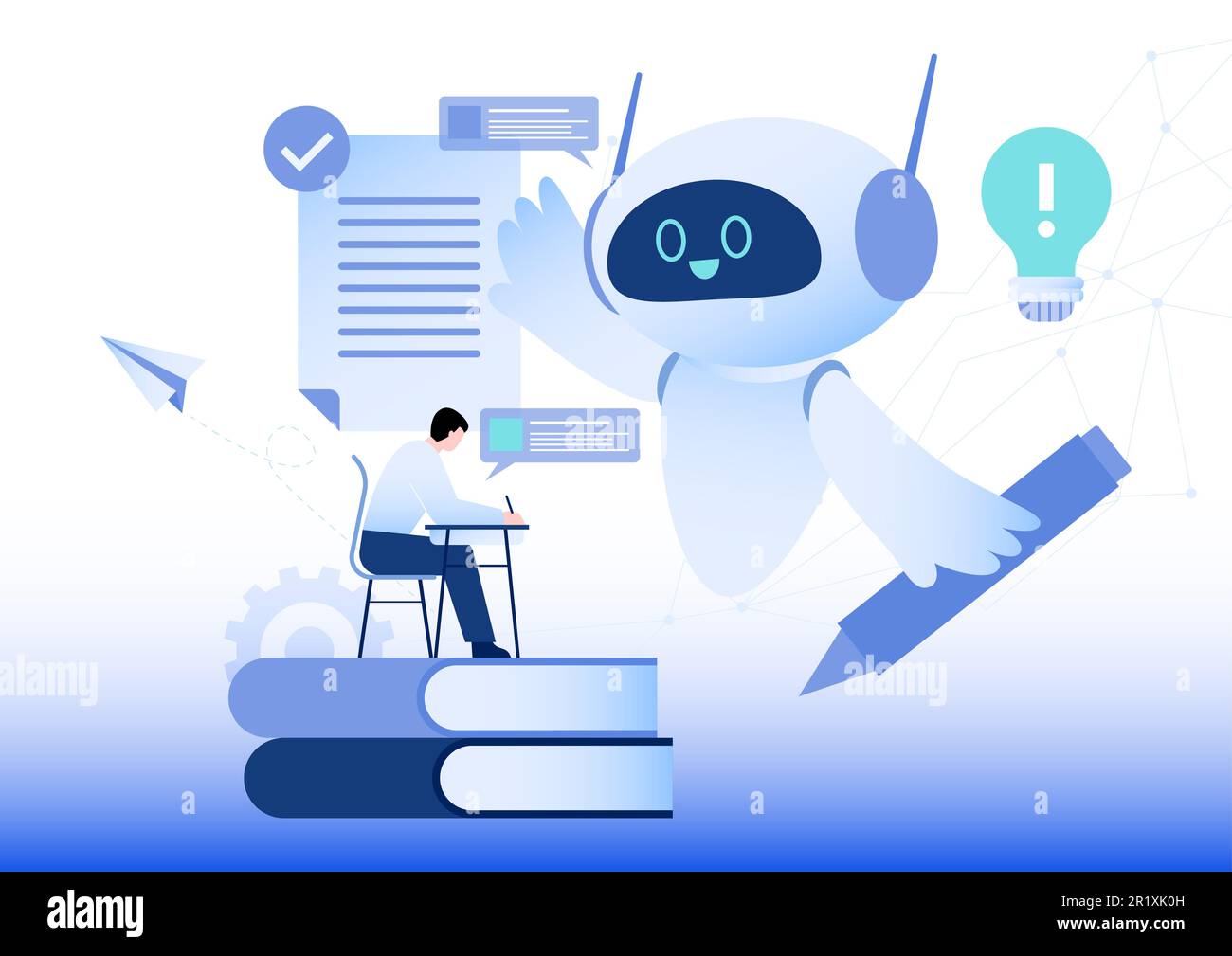 Ai report writing hi-res stock photography and images - Alamy