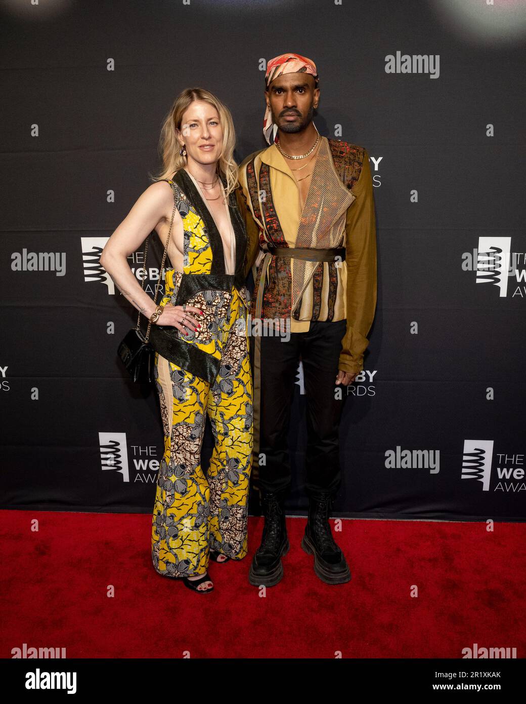 New York, USA. 15th May, 2023. Shan Vincent de Paul arrives on the red ...