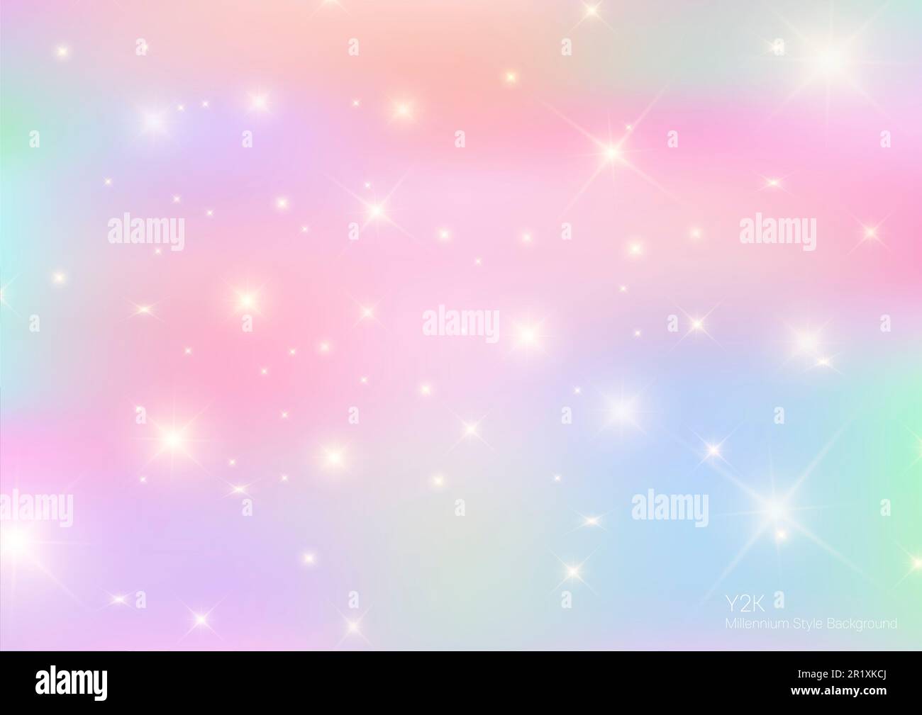 vector illustration of pastel gradation background Stock Photo - Alamy