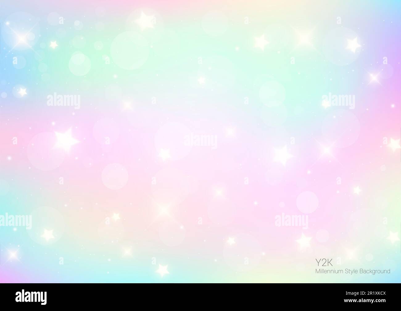 vector illustration of pastel gradation background Stock Photo - Alamy