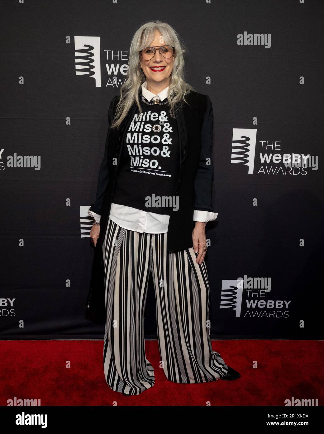 New York, USA. 15th May, 2023. Lizz Winstead arrives on the red carpet ...