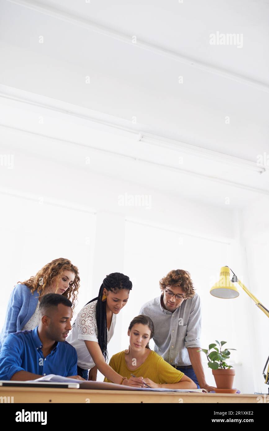 Talent works genius creates hi-res stock photography and images - Alamy