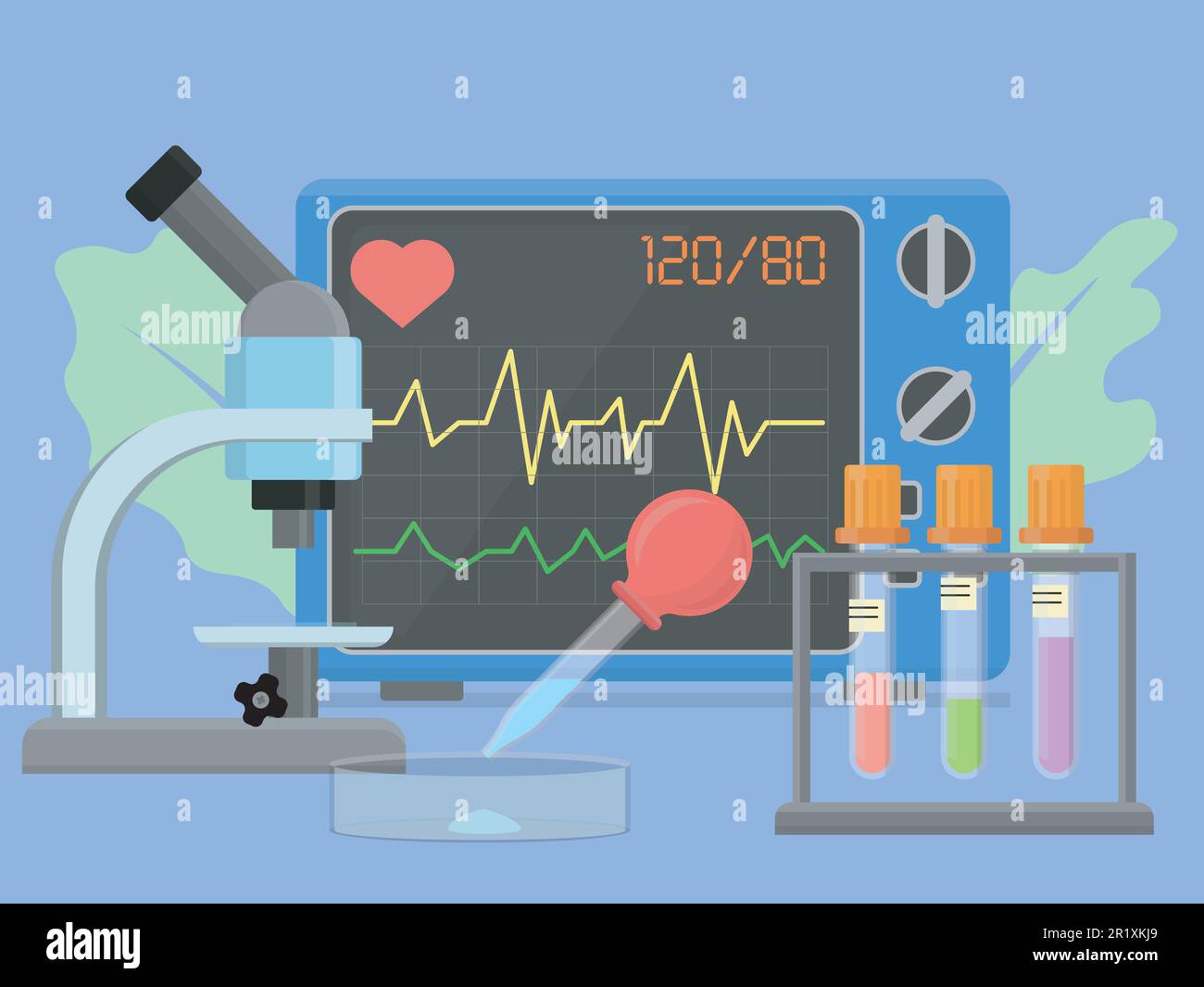 Female lab petrie dish Stock Vector Images - Alamy