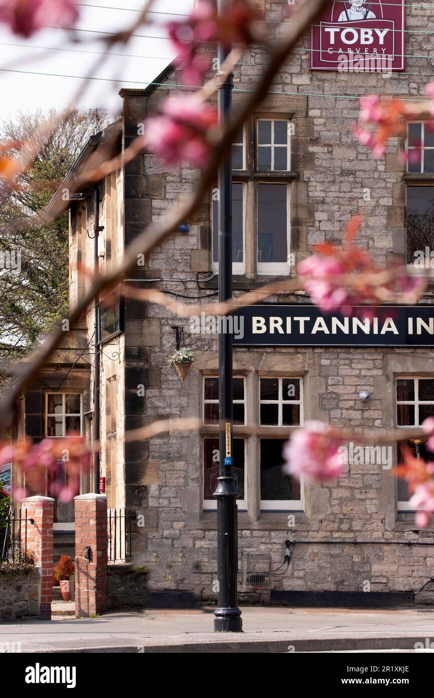 The Brittania Inn, Cleadon, South Tyneside Stock Photo - Alamy