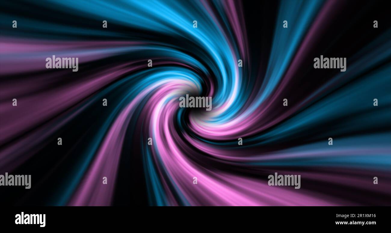 Abstract blue purple swirl twisted abstract tunnel from lines background Stock Photo - Alamy
