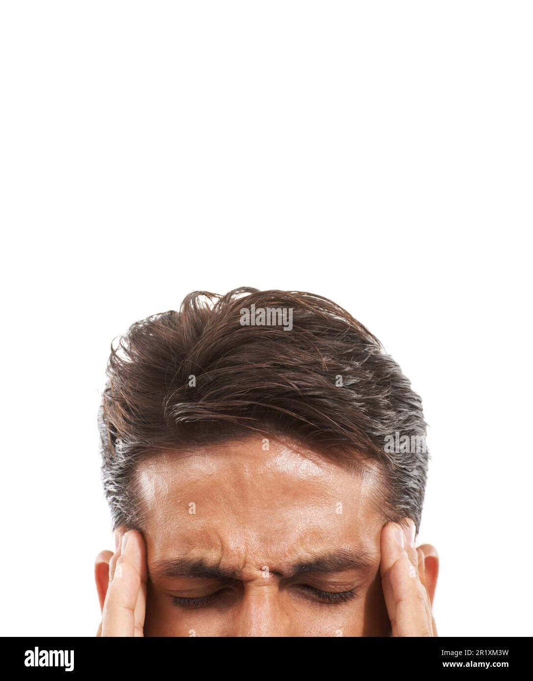 Pressing temples hi-res stock photography and images - Alamy
