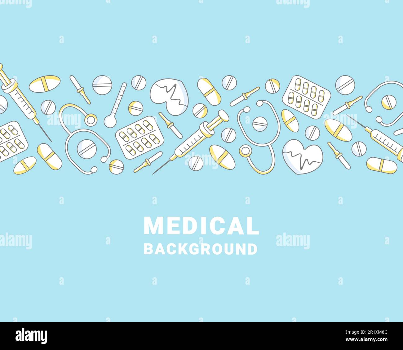 medical background with elements of traditional medicine located in the ...