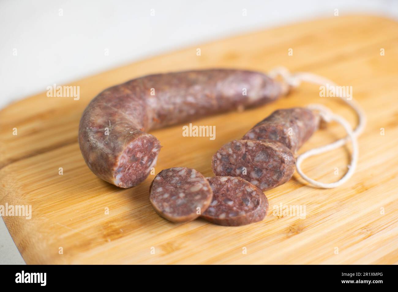Meat stuffed pork intestine hi-res stock photography and images - Alamy