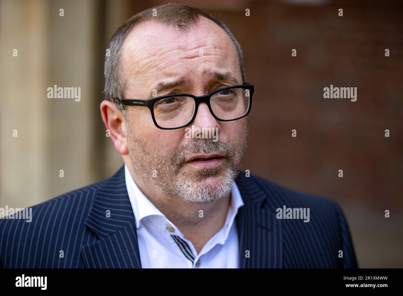 Queens University Belfast professor Kieran McEvoy, at Queens University ...