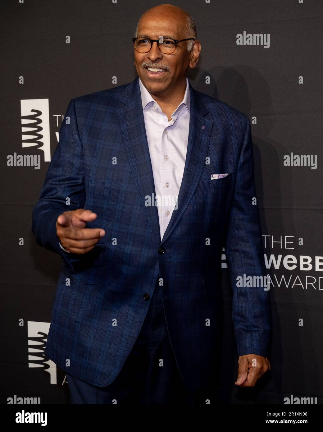 New York, USA. 15th May, 2023. Michael Steele arrives on the red carpet ...