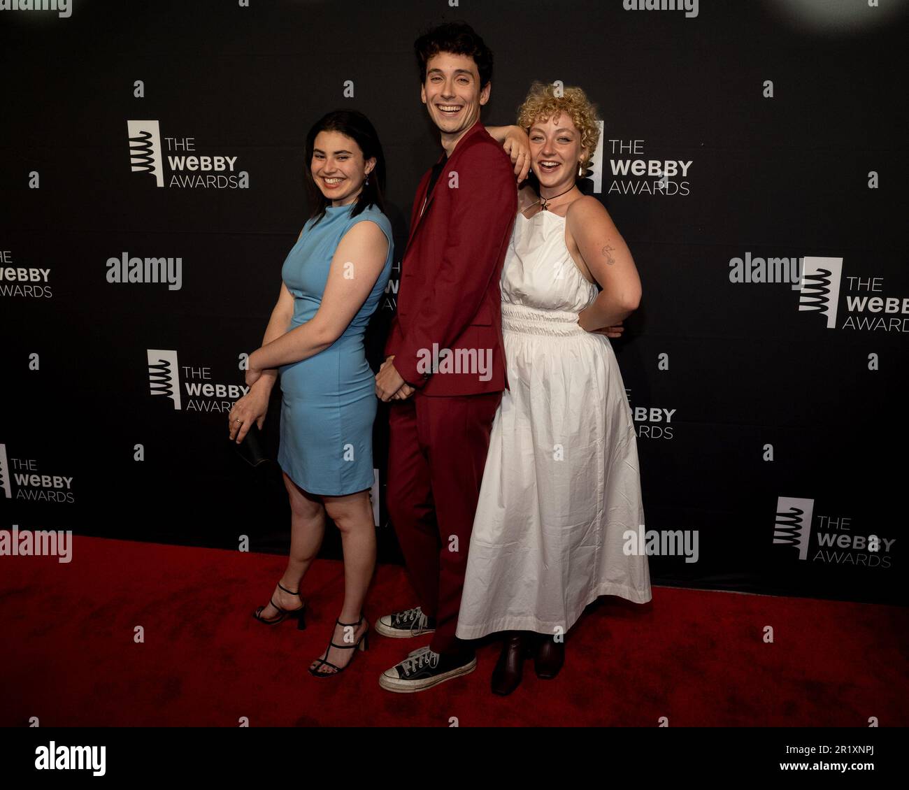 New York, USA. 15th May, 2023. (L-R) Julia Goldberg, Julian Shapiro ...