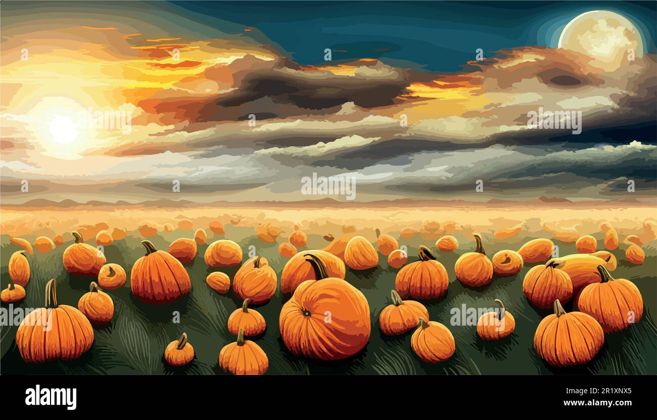 Pumpkin Harvest Wallpaper