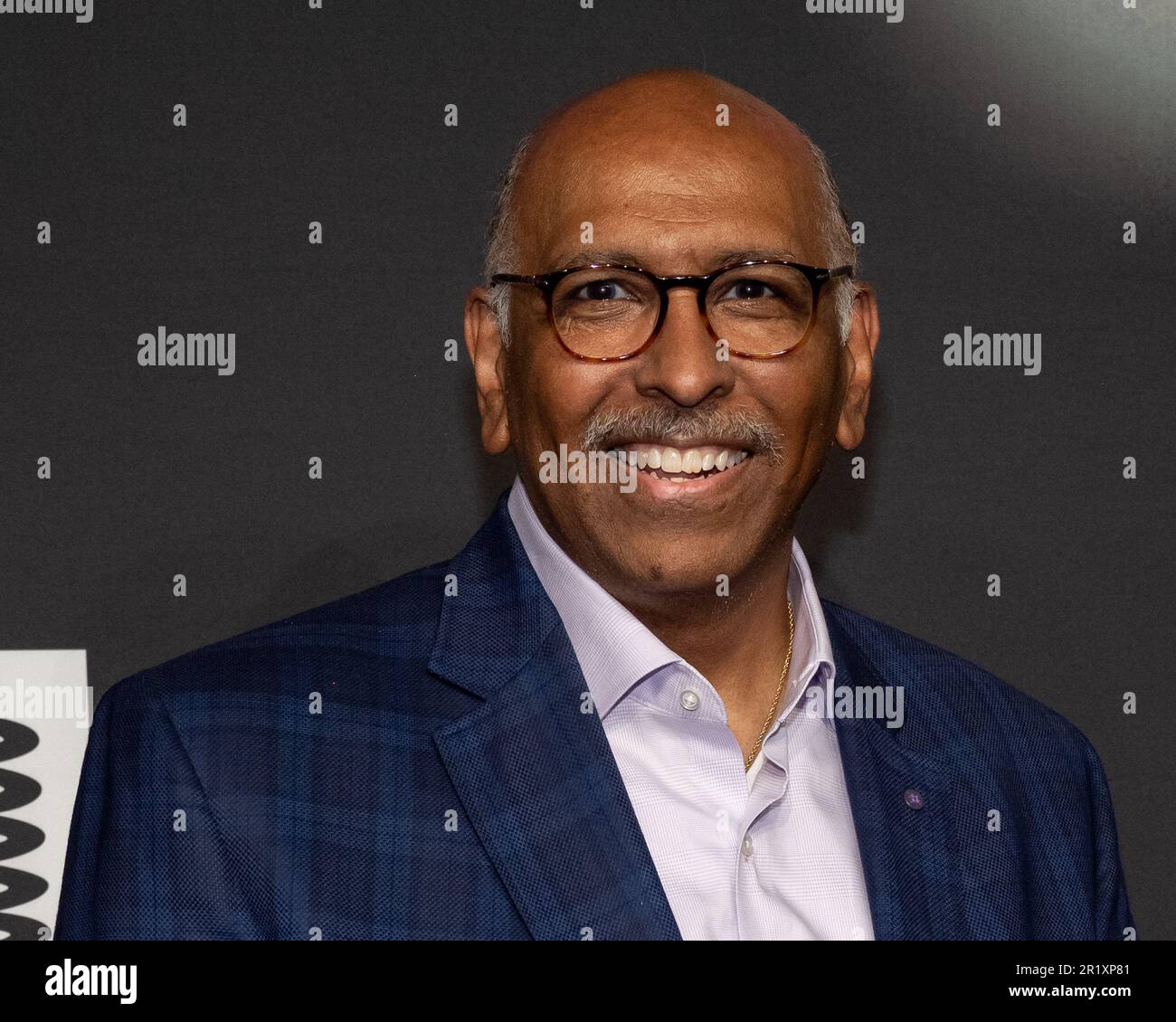 New York, USA. 15th May, 2023. Michael Steele arrives on the red carpet ...