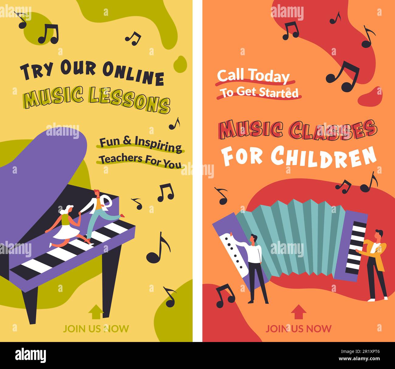 Child guitar player Stock Vector Images - Alamy