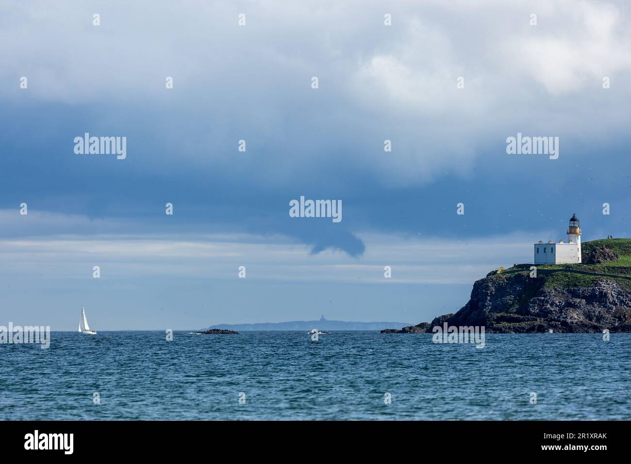 Isle of may in distance hi-res stock photography and images - Alamy