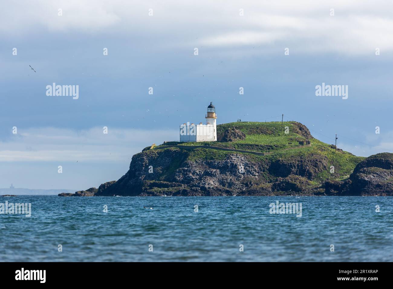 Isle of Fidra in the Firth of Forth Stock Photo - Alamy