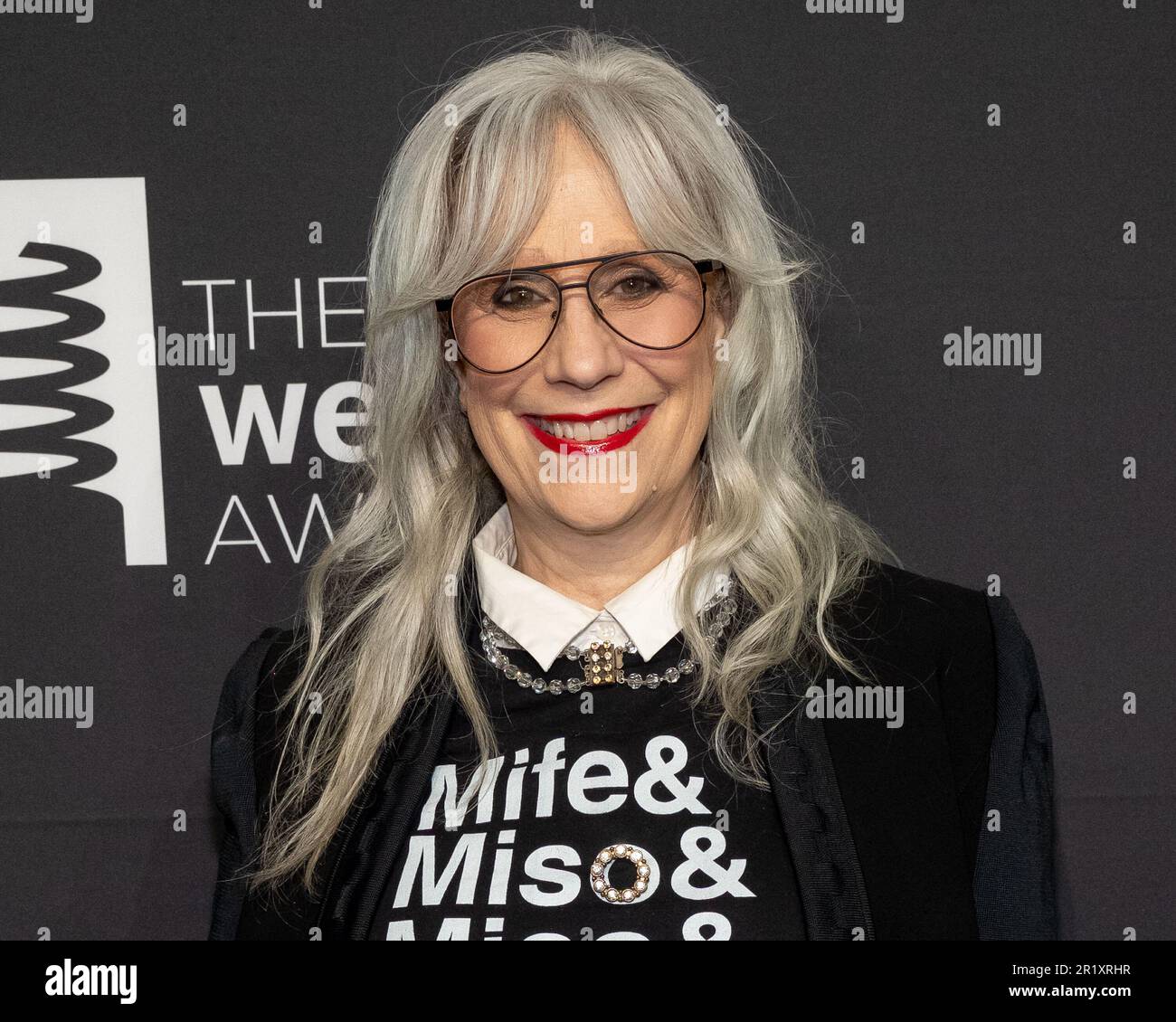 New York, USA. 15th May, 2023. Lizz Winstead arrives on the red carpet ...