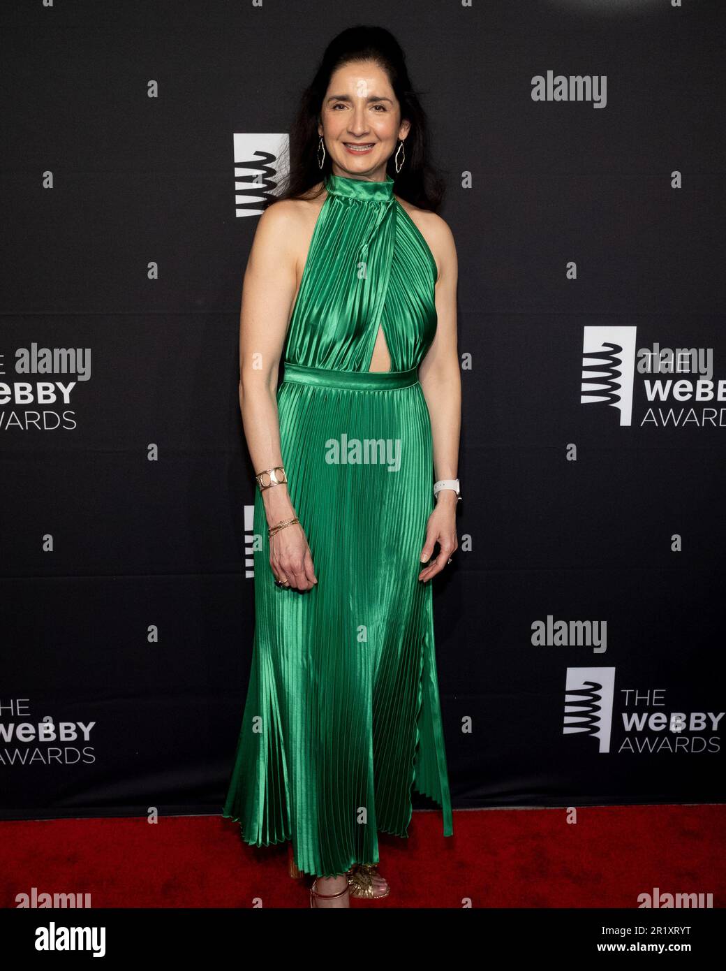 New York, USA. 16th May, 2023. Heather Brunner arrives on the red ...