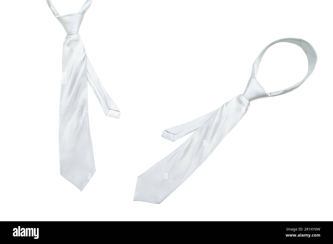 Silver white collar Cut Out Stock Images & Pictures - Alamy