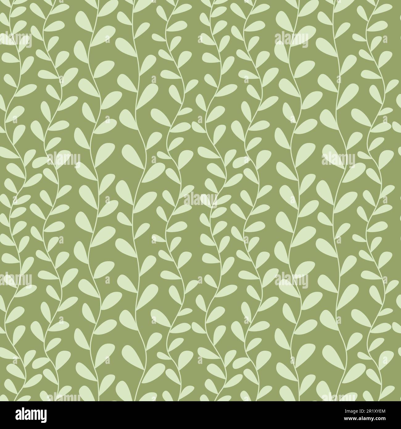 Geometric leafy branch Stock Vector Images - Alamy