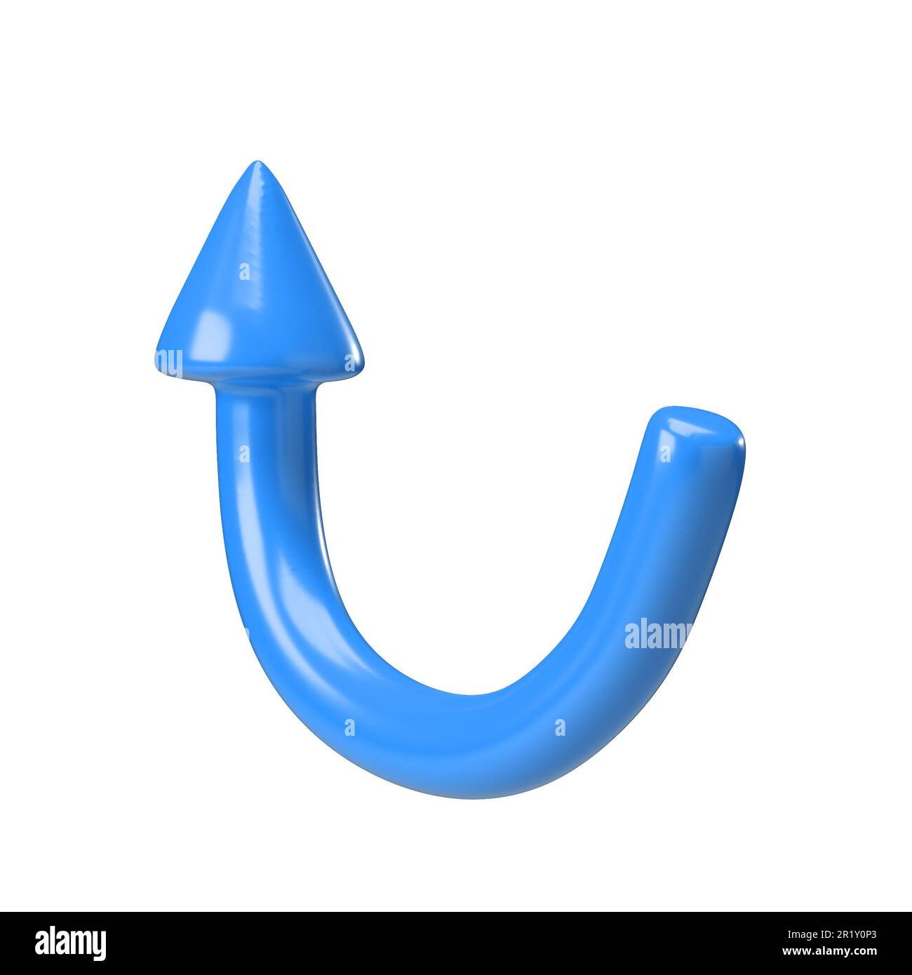 Blue Arrow Pointing Left