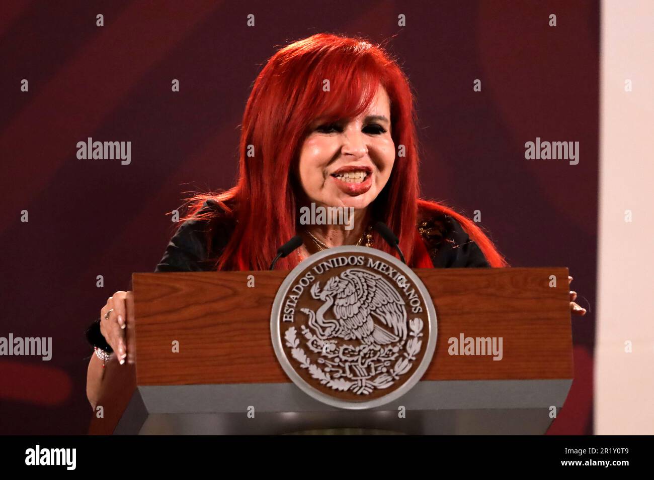 May 15, 2023, Mexico City, Mexico: The governor of Champeche, Layda ...