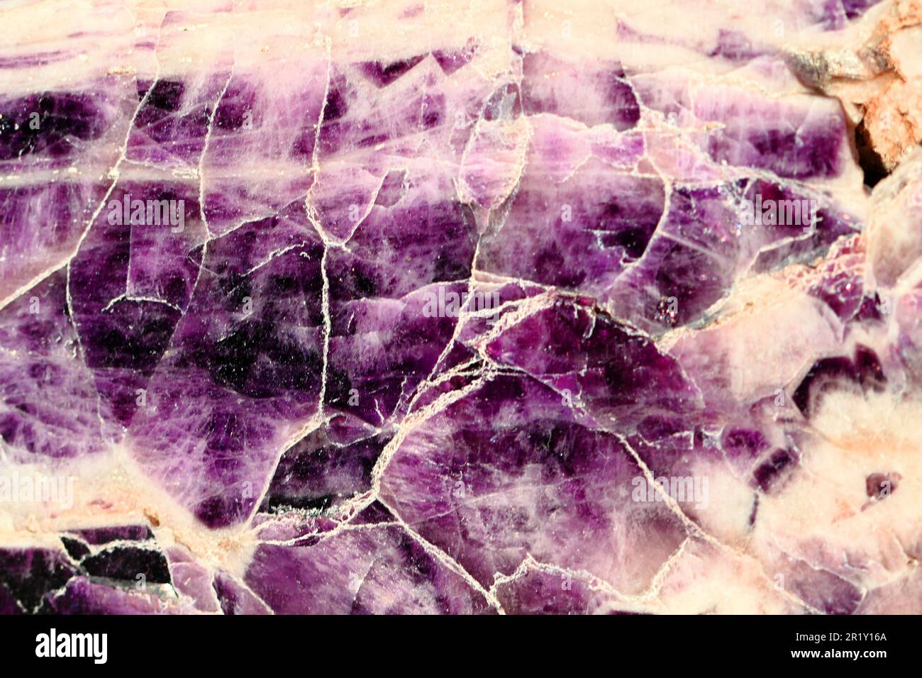 amethyst gem texture as nice natural mineral background Stock Photo - Alamy