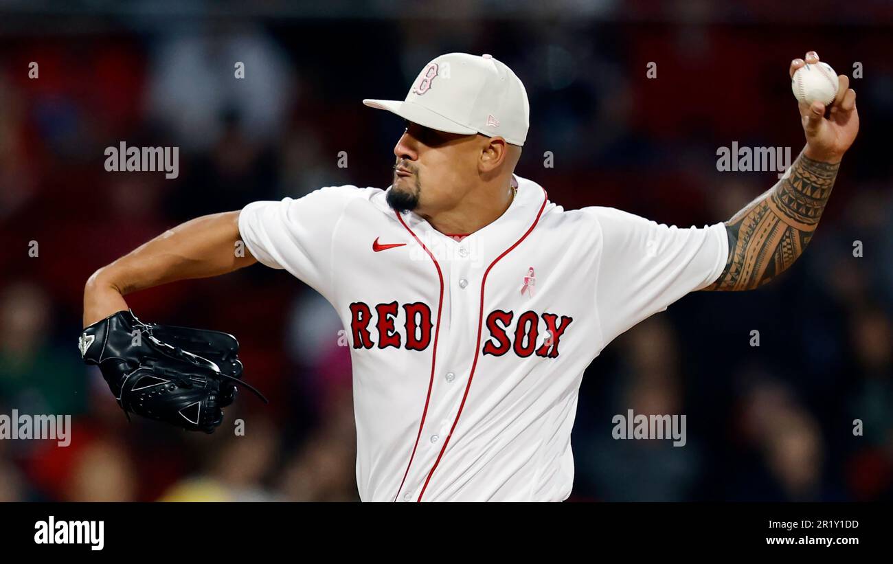 Boston Red Sox's Brennan Bernardino pitches against the St. Louis ...