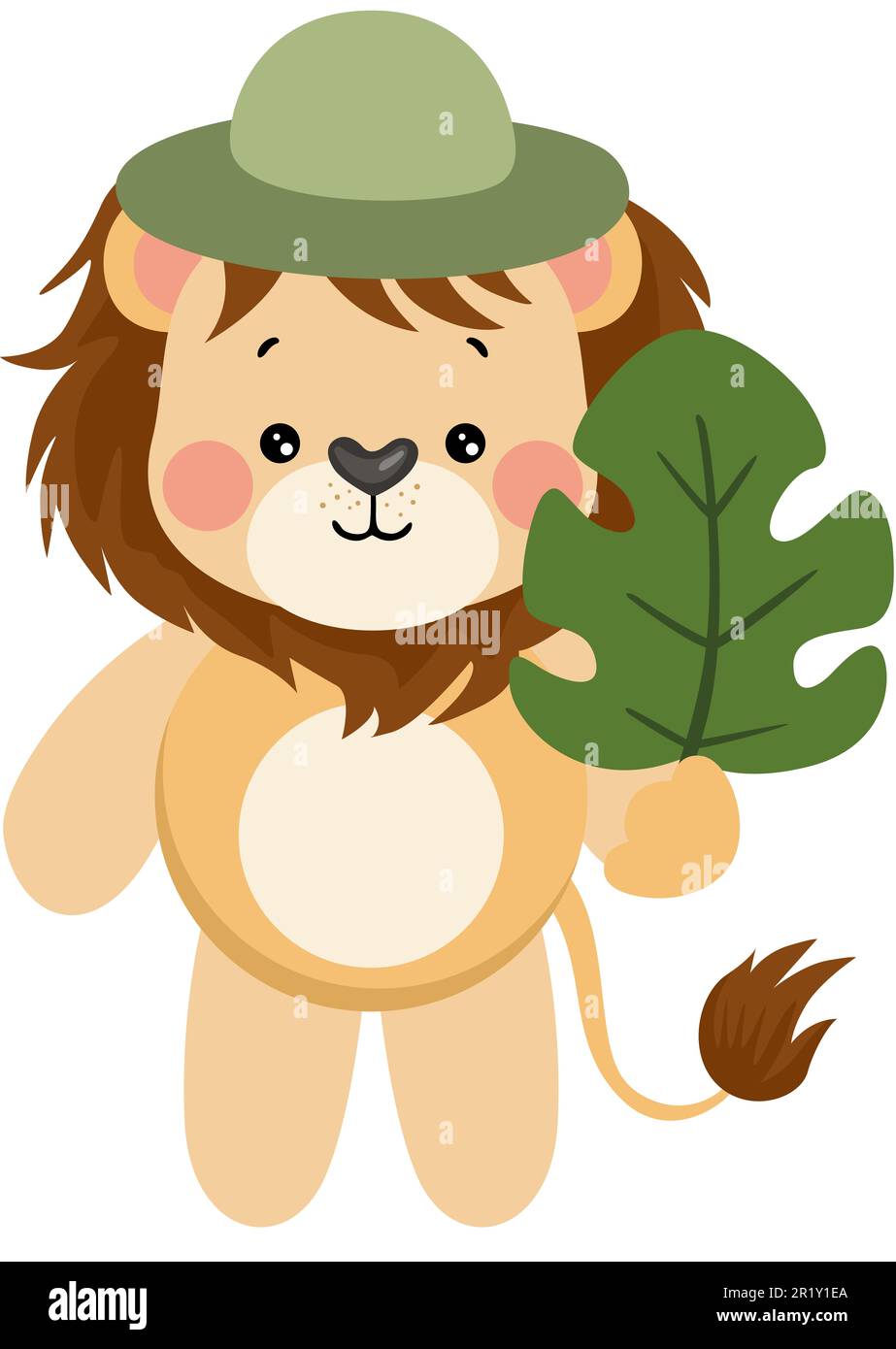 Lion with hat hi-res stock photography and images - Alamy
