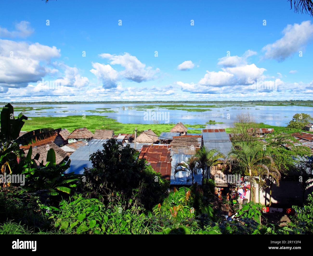 The view of amazon river in Iquitos, Peru Stock Photo - Alamy