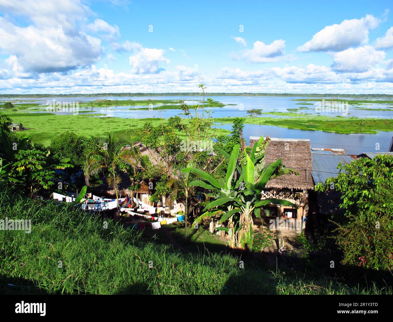 The view of amazon river in Iquitos, Peru Stock Photo - Alamy