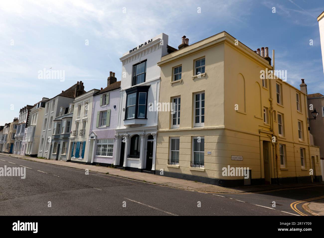 View looking down Beech Street, taken from its Junction with Golden ...