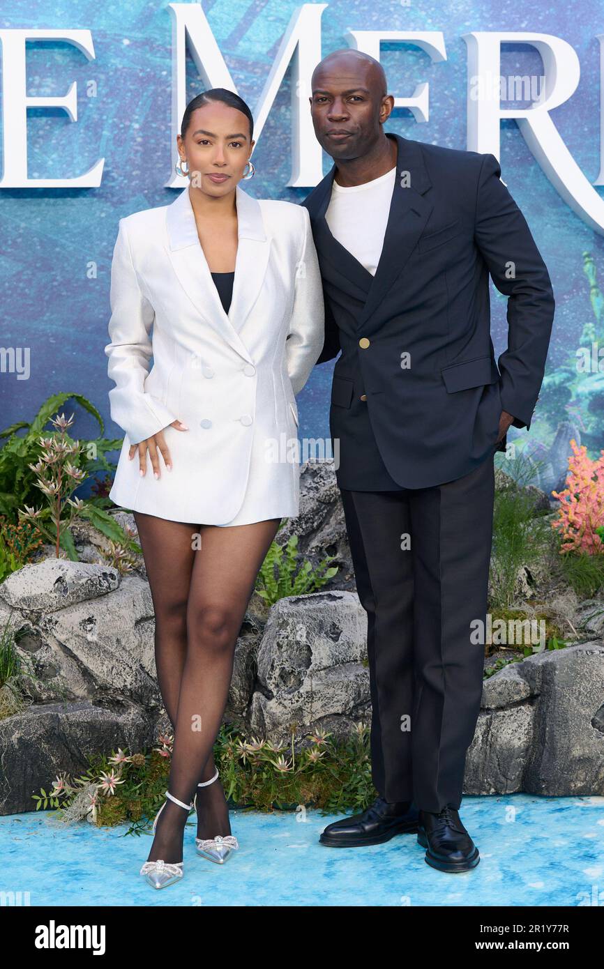 London, UK . 15 May, 2023 . Guests, Elena Gyasi and David Gyasi ...