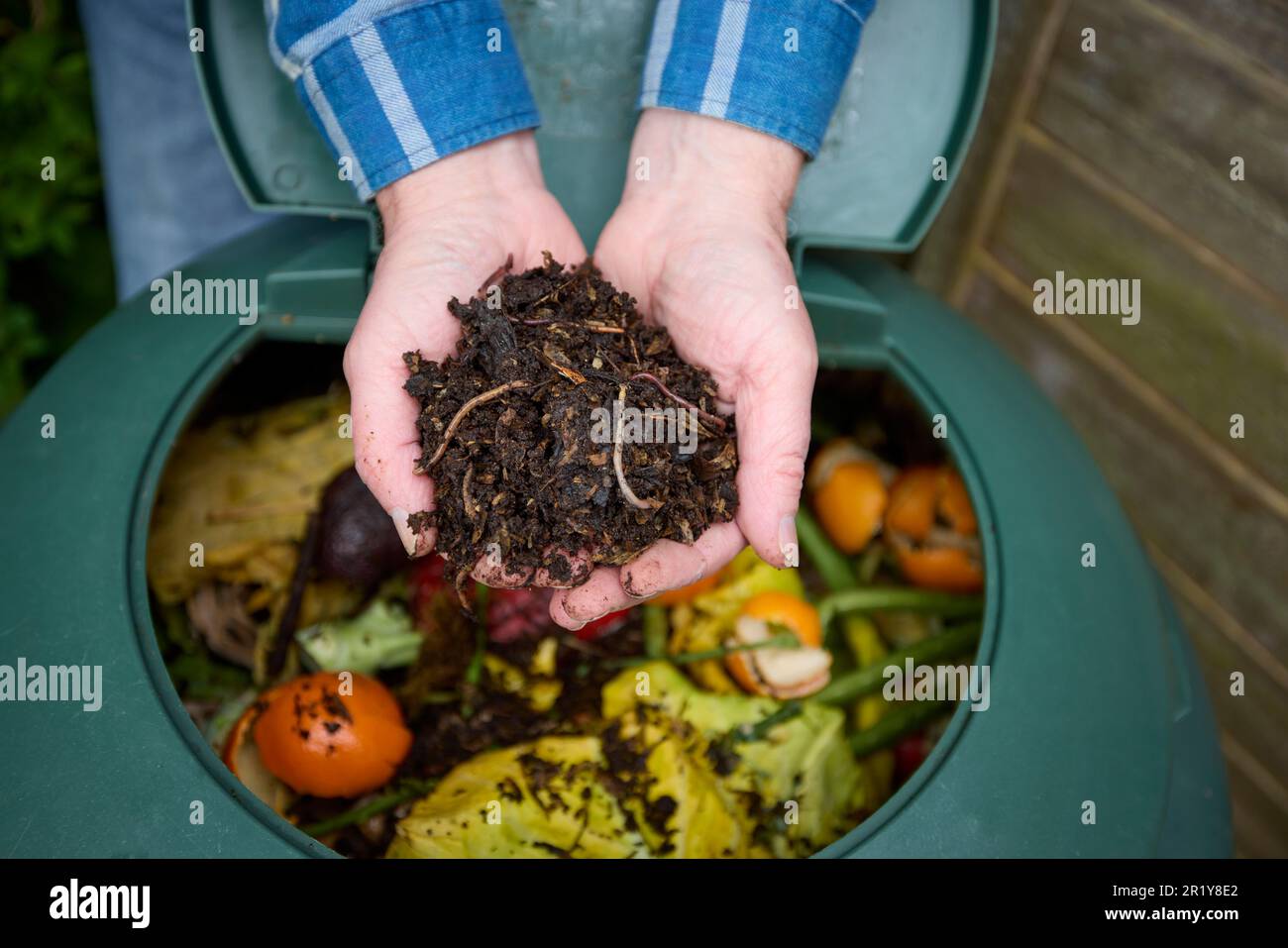 Compost worms hi-res stock photography and images - Alamy