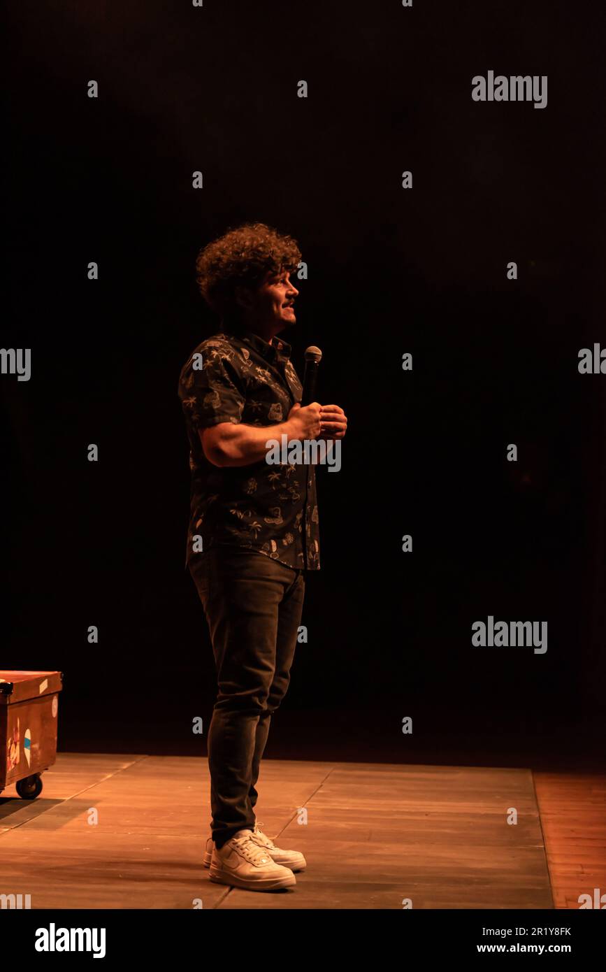 Cangas, Spain. May 13th, 2023. portrait of the actor and comedian xoxe ...