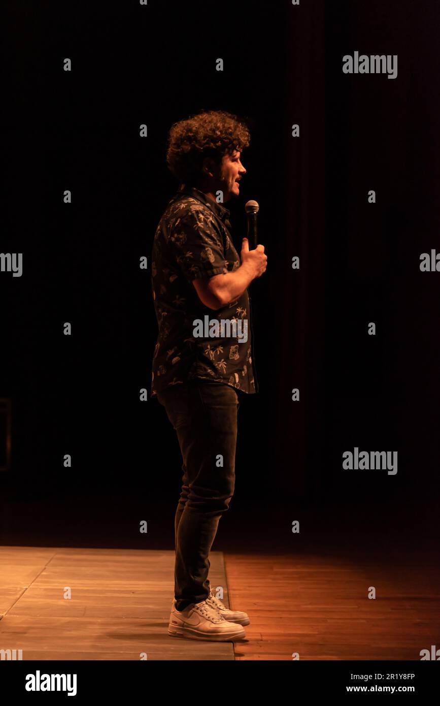 Cangas, Spain. May 13th, 2023. portrait of the actor and comedian xoxe ...